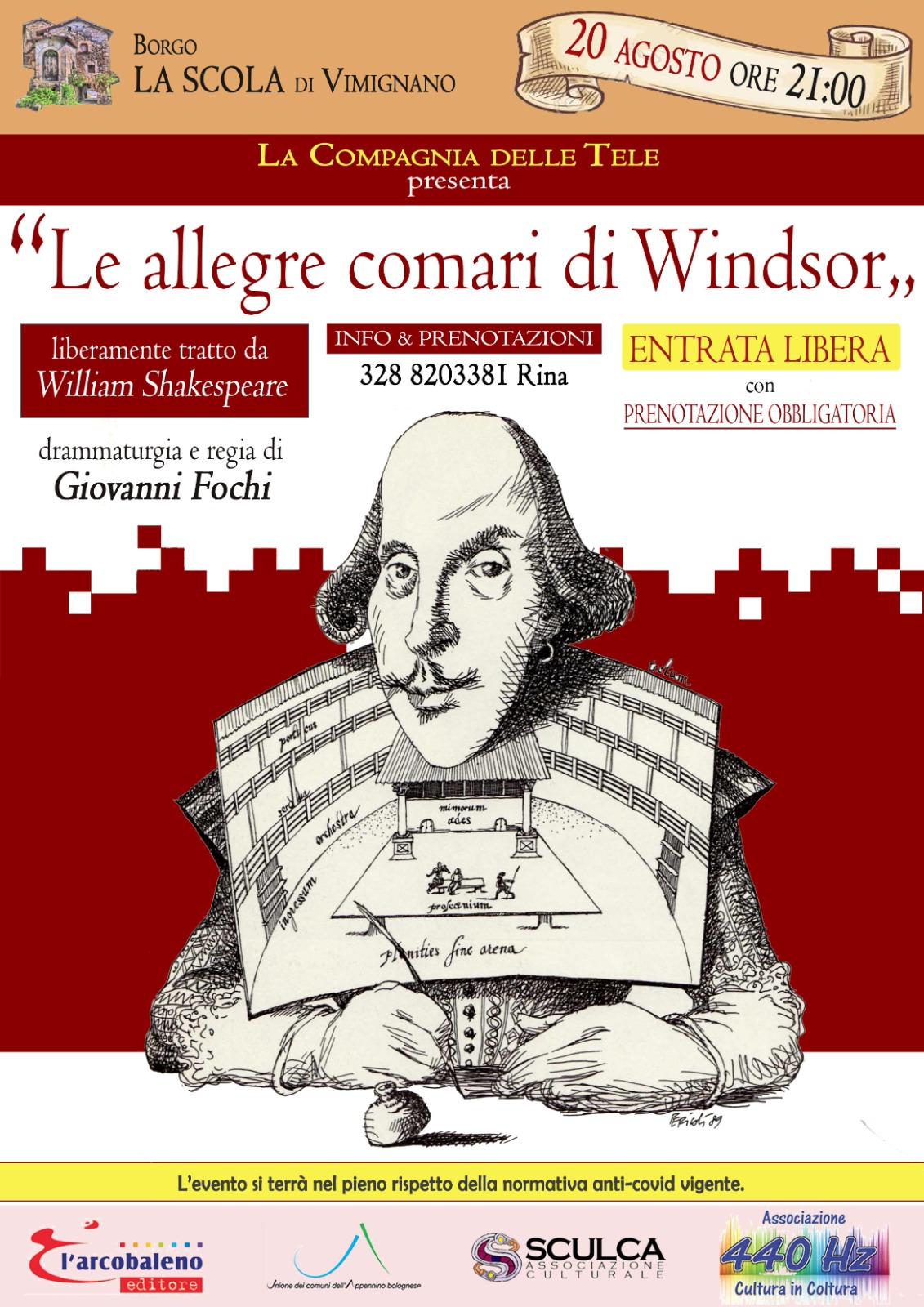 Le allegre comari di Windsor | Associazione Culturale Sculca